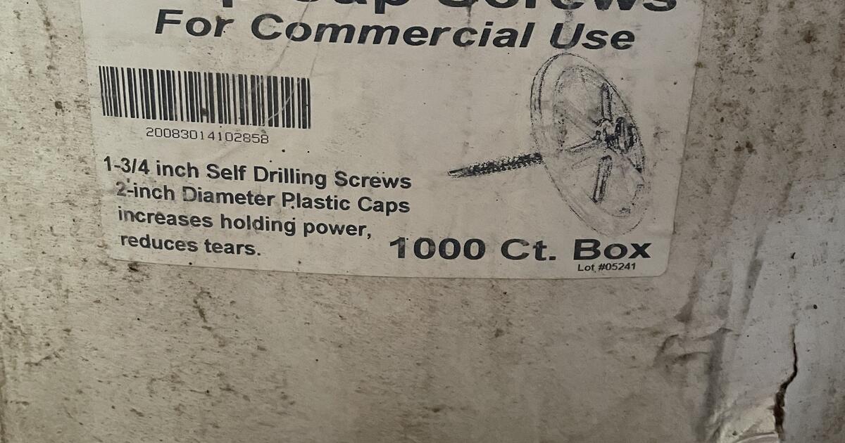 DuPont Tyvek Wrap Cap Screws for $70 in Magnolia, TX | For Sale & Free ...