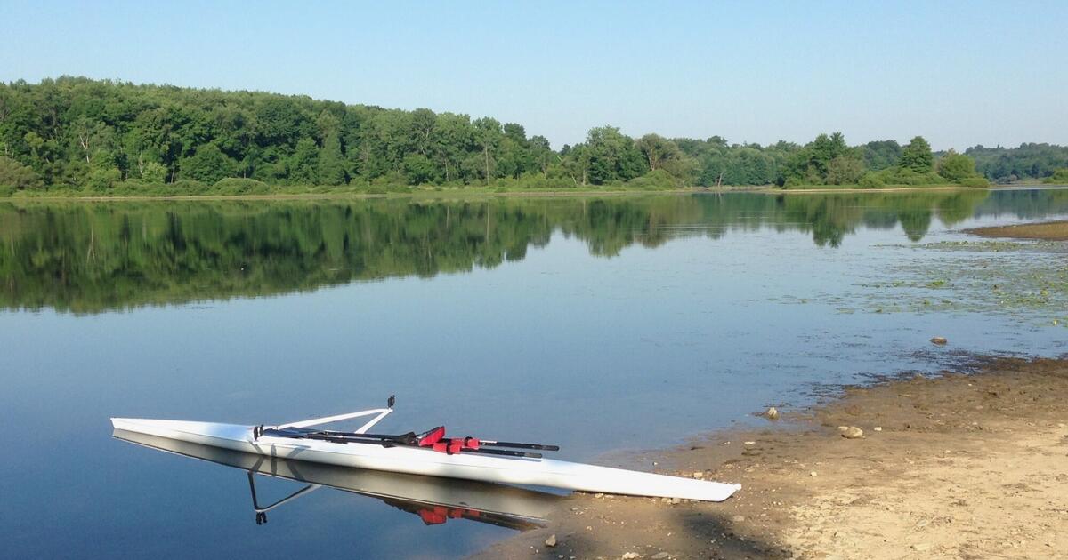 1/4 share in Maas 24 rowing shell stored at water's edge in Port ...