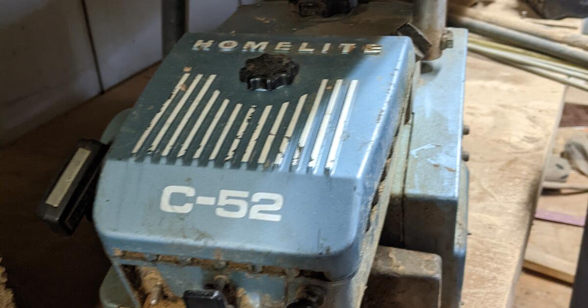 Homelite C-52 Vintage Chainsaw for $200 in Littleton, CO | For Sale & Free — Nextdoor