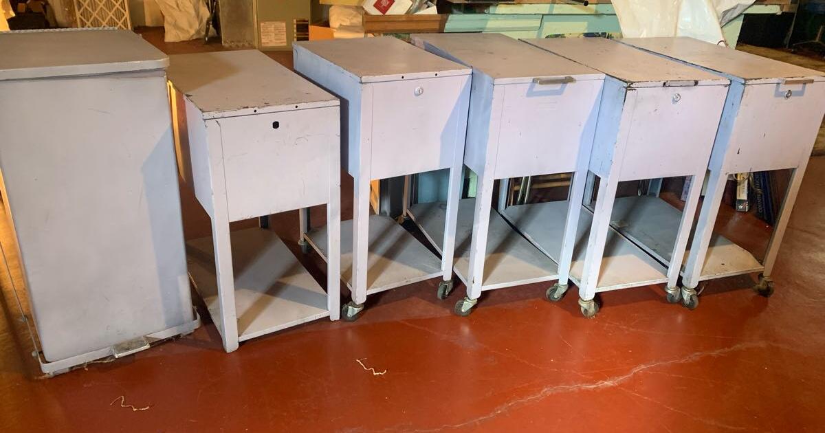 Vintage metal rolling storage carts for $20 in Vancouver, WA | For Sale ...