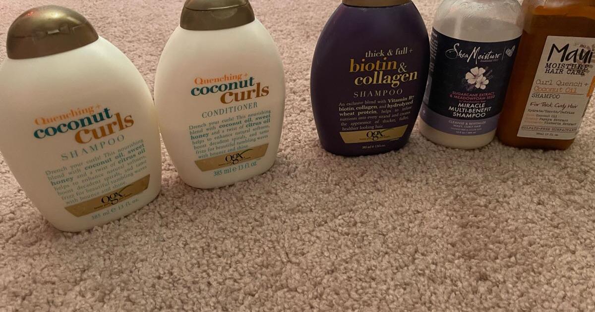 Almost full shampoo/conditioner + half full shampoos x3 for Free in ...
