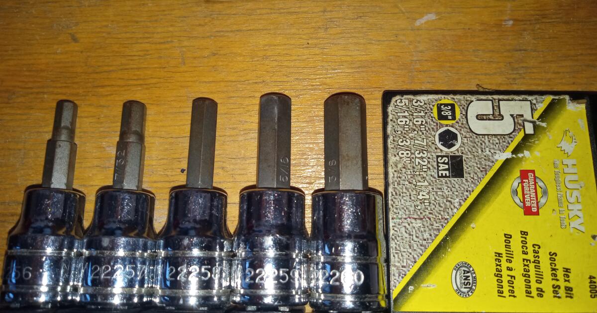 HUSKY HEX BIT SOCKET SET for $10 in Ocala, FL | For Sale & Free — Nextdoor