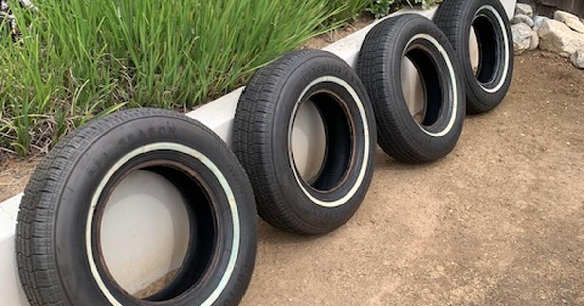 $140 OBO 4 Custom 428 All Season P225/75R15 Auto Tires ZERO Miles Off a ...