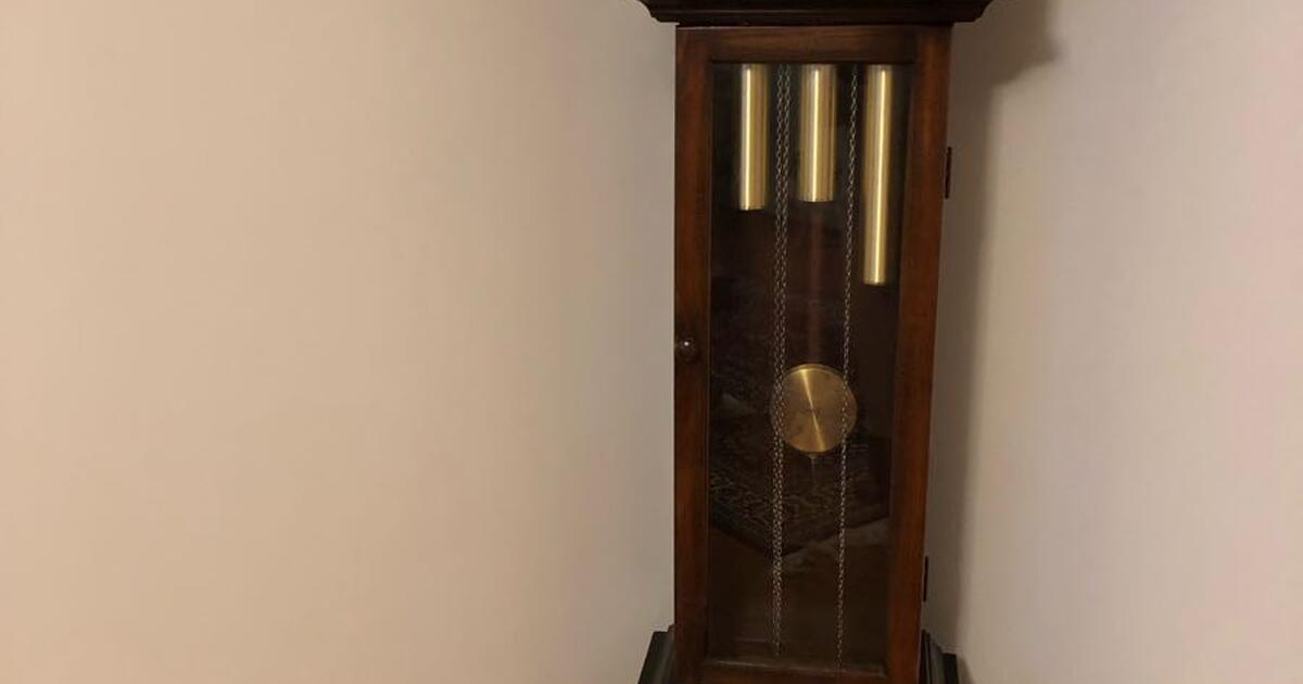 Beautiful walnut grandfather clock for Free in Lorton, VA | For Sale ...