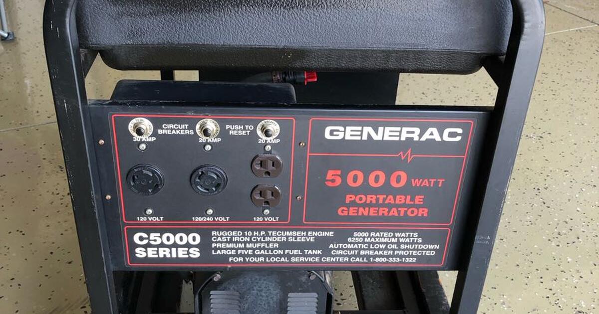 Generac Portable Generator for $75 in Parrish, FL | For Sale & Free ...