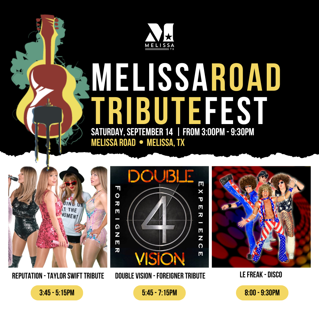 Get Ready to Rock at the Melissa Road Tribute Fest! (City of Melissa ...