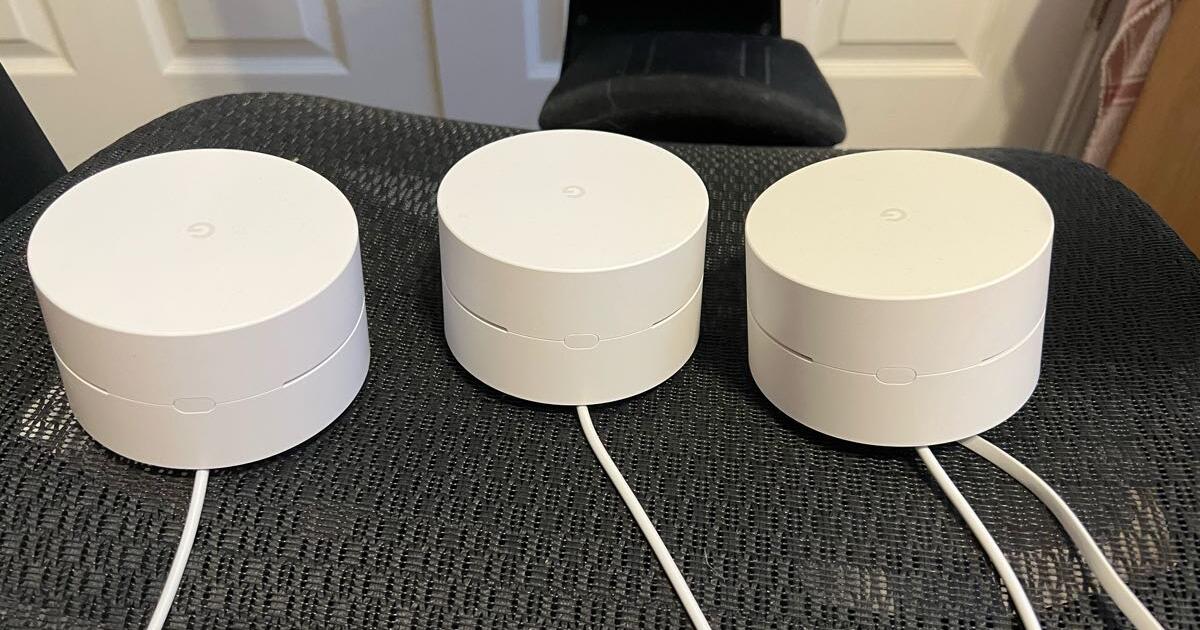 3 Google mesh Wi-Fi for Free in Shawnee, KS | For Sale & Free — Nextdoor