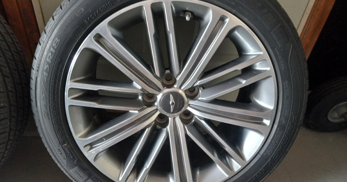 Set of 4 2018 Genesis G80 wheels with Michelon tires for $550 in St ...