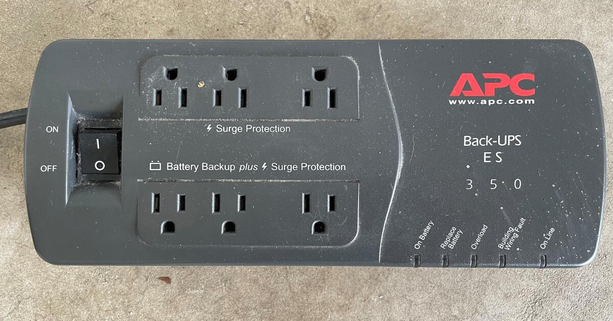 APC BACKUP BE 350 for Free in Santa Barbara, CA | For Sale & Free ...
