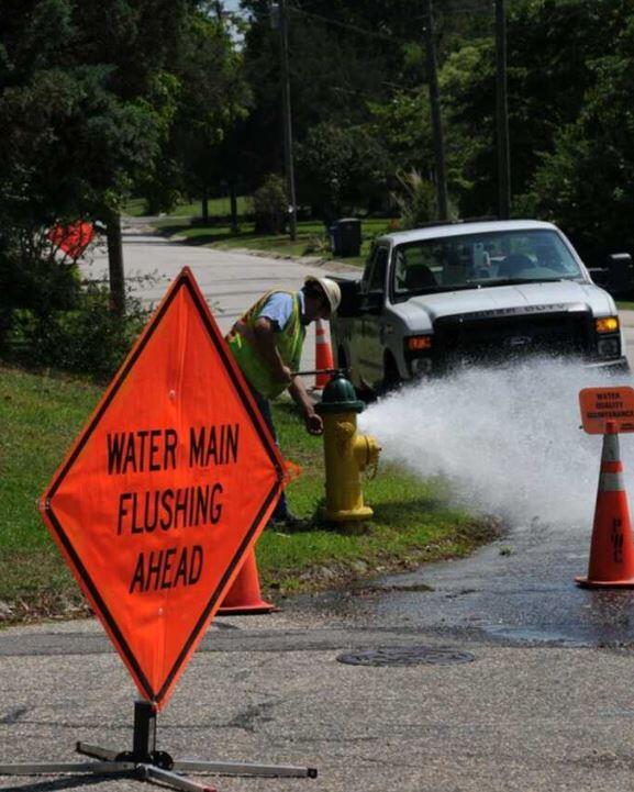PWC Water Construction personnel will be conducting hydrant flow ...