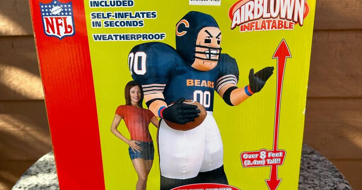CHICAGO BEARS INFLATABLE PLAYER for $175 in Cherry Valley, IL | For ...