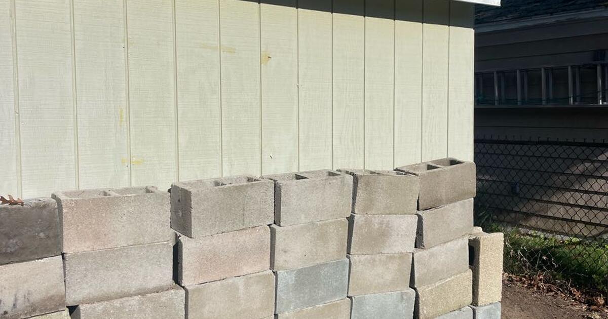 Cinder blocks / pavers / concrete pieces for Free in Riverside, RI ...