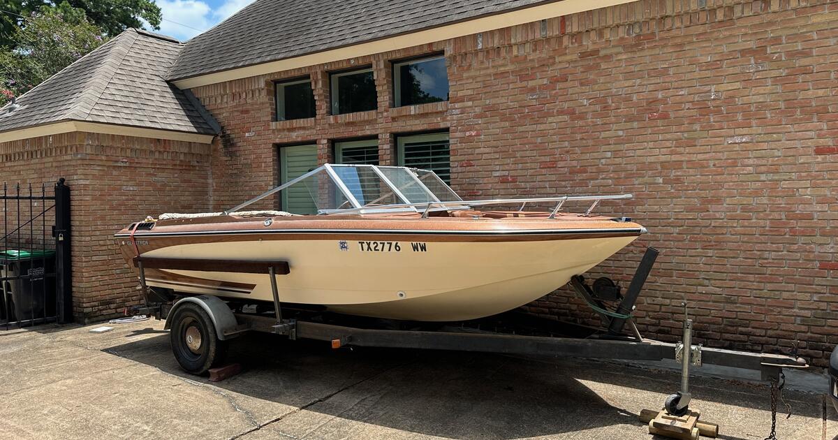 78 Glastron boat and shorline trailer for $350 in Spring, TX | For Sale ...