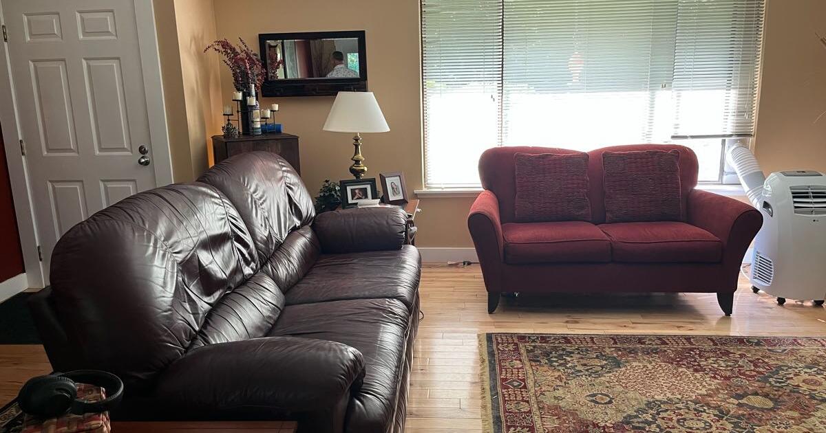 LazBoy Reclining Coach AND Dania Cloth Love Seat for Free in Port ...