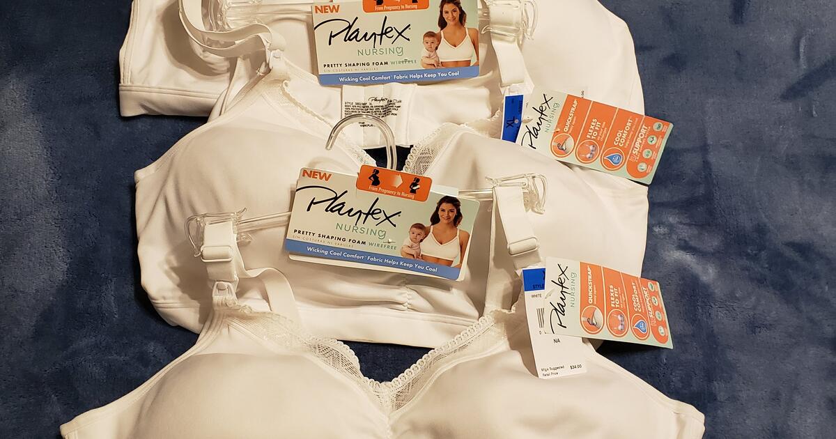 3 NEW Playtex Nursing Bras - Sz XL for $30 in Plano, TX | For Sale ...