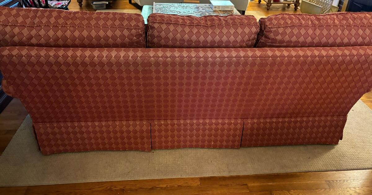 Raspberry Sofa for Free in Mattapoisett, MA | For Sale & Free — Nextdoor