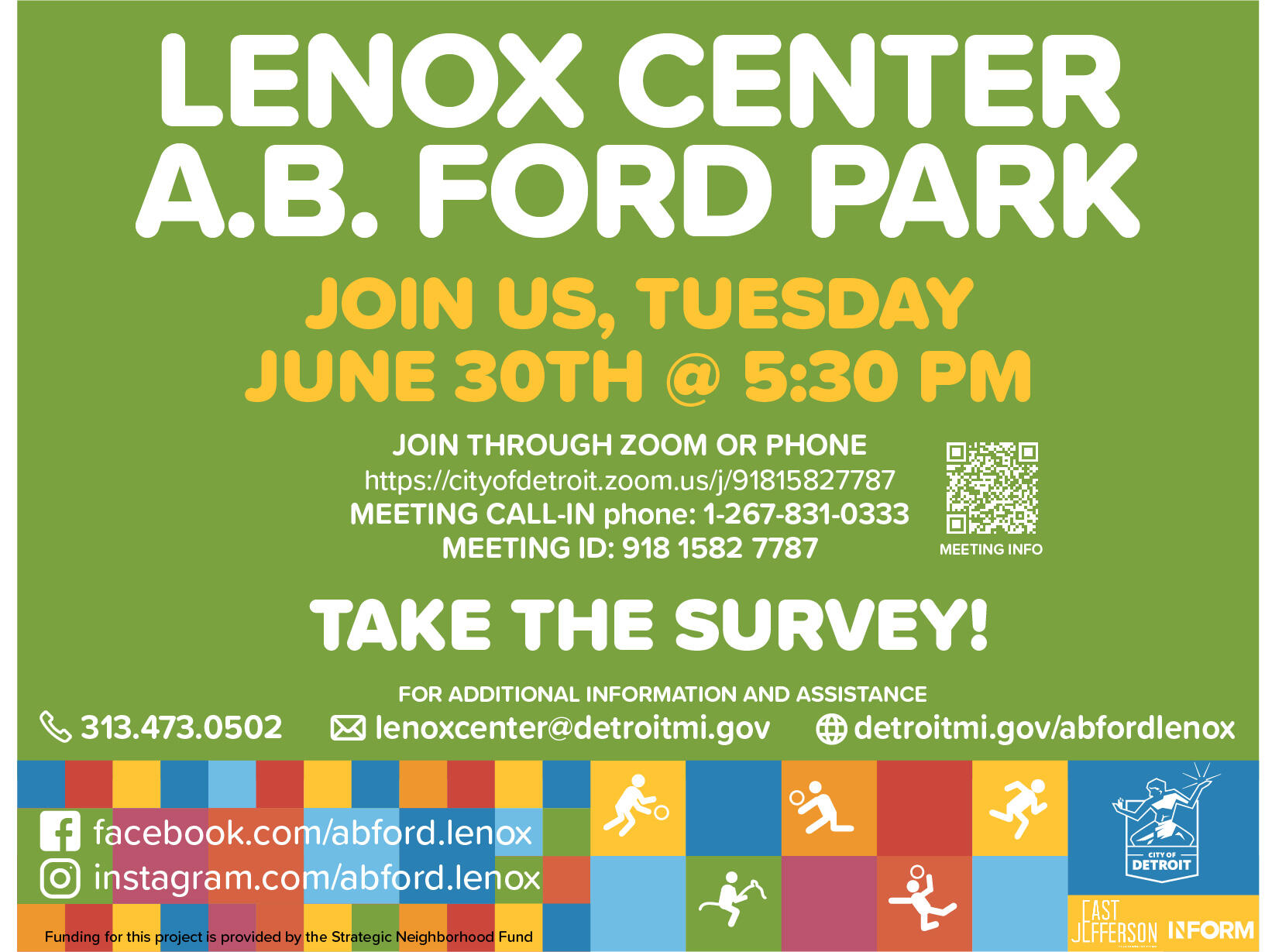 Lenox Center + AB Ford Park (City of Detroit) — Nextdoor — Nextdoor