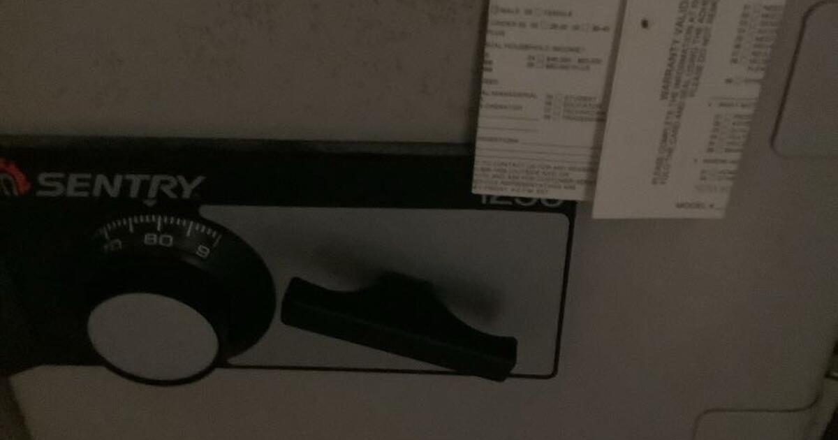 Sentry 1250 safe for $50 in Yuma, AZ | For Sale & Free — Nextdoor