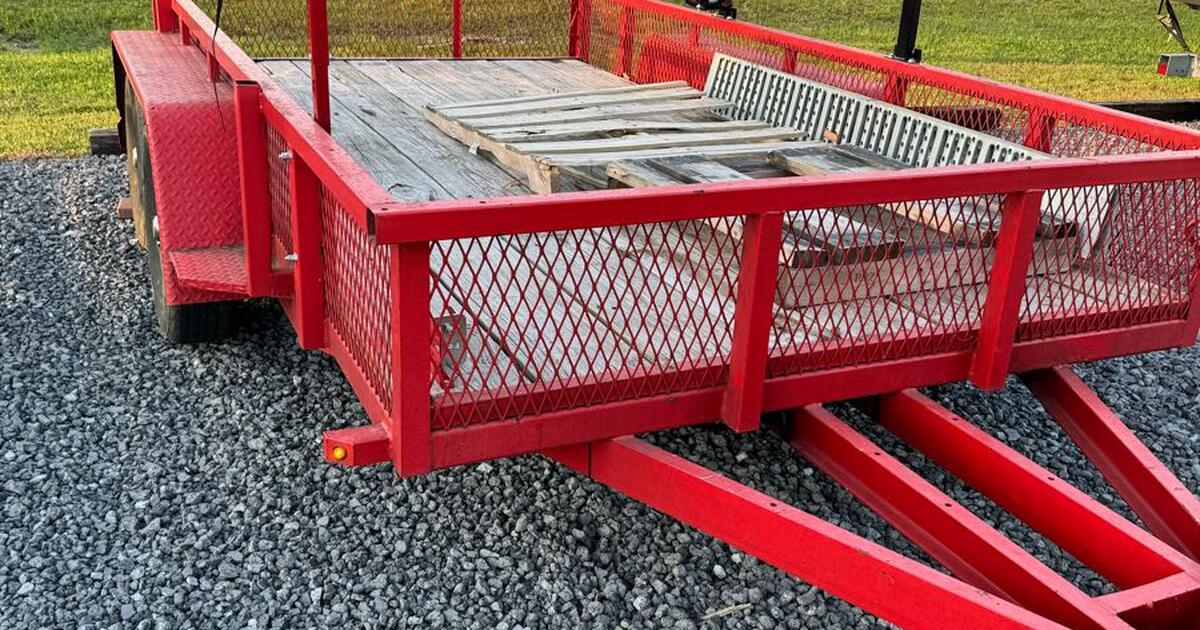 Red Utility Trailer for $1610 in Summerville, SC | For Sale & Free ...