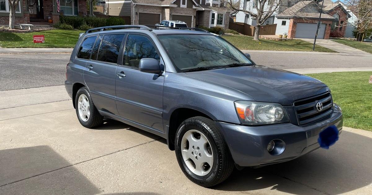 2004 Toyota Highlander - pending pickup for $6000 in Highlands Ranch ...