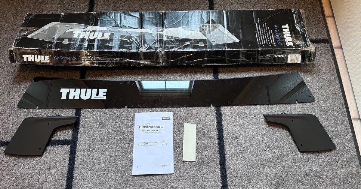 Thule Fairing 52 inch Crossbar Windshield for Roof Rack for $50 in Salt ...