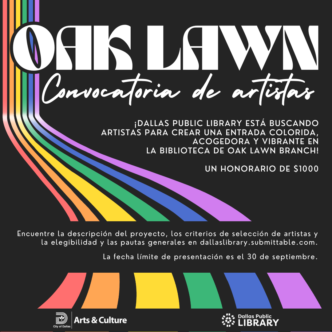 Open Call for Artists to Paint the Oak Lawn Branch Library Mural ...