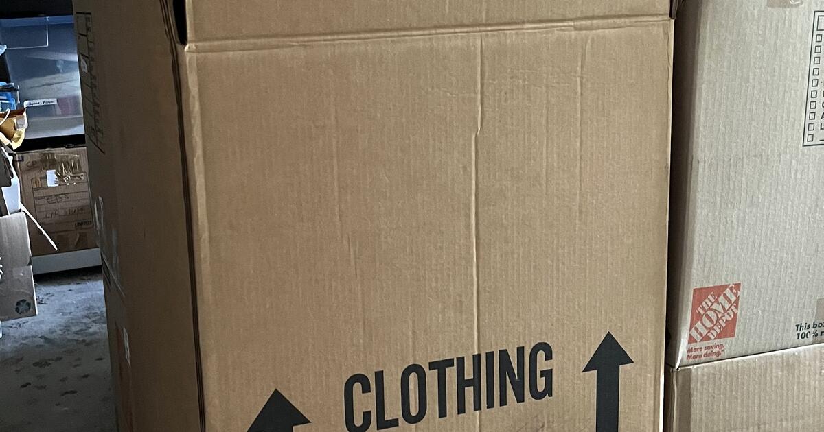 Clothing Wardrobe Moving Box for Free in Austin, TX | For Sale & Free ...