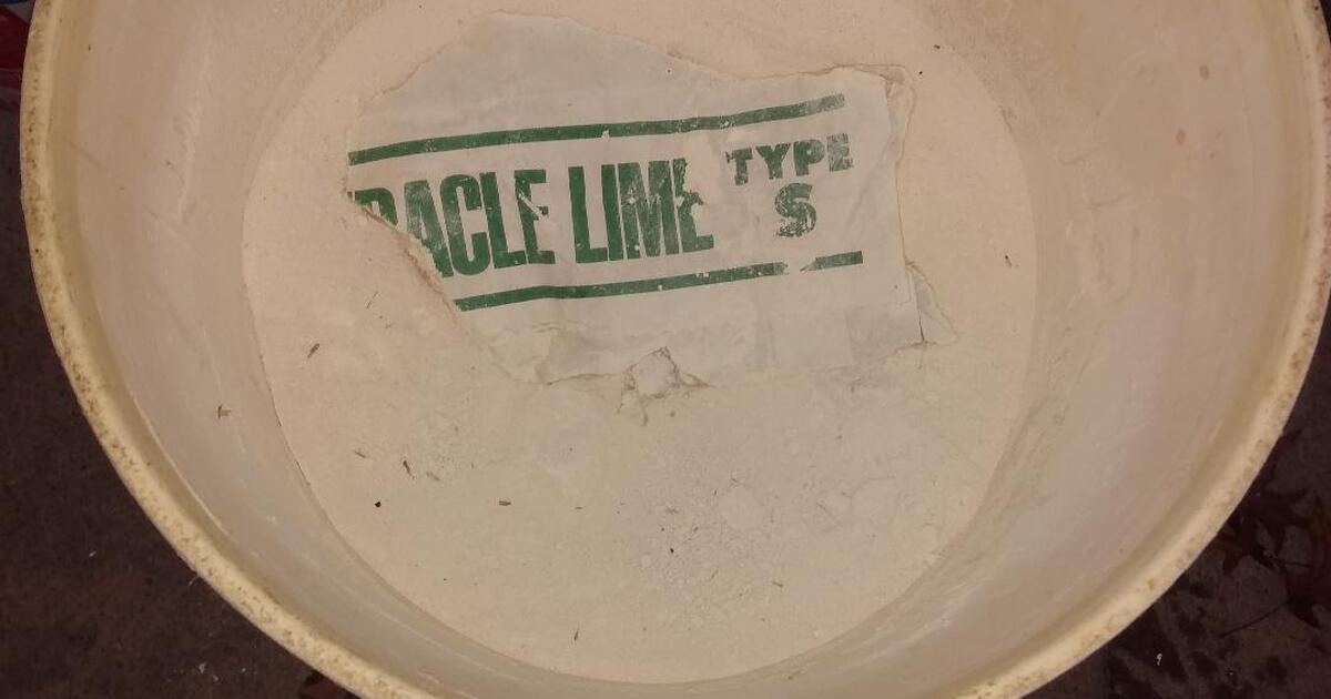 TWO BUCKETS OF TYPE S LIME for Free in Erdenheim, PA | For Sale & Free ...