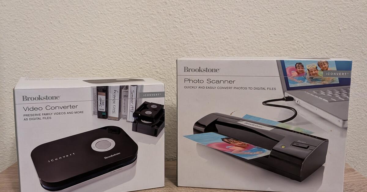 Brookstone Video Converter and Photo Scanner for $5 in Redwood City, CA ...