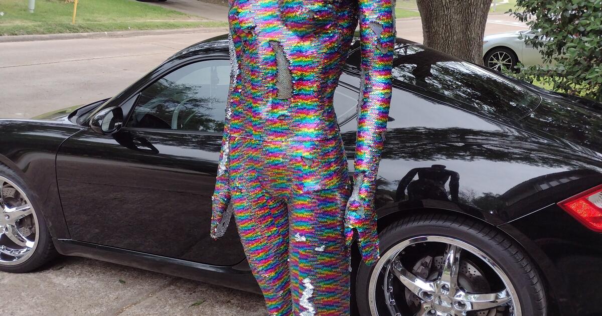 Gorgeous Life Size Multi-Colored Mannequin Flipflop Sequin $400 Firm ...