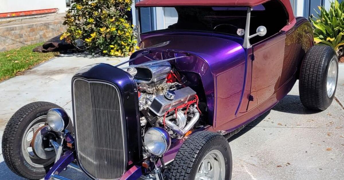 1932 Custom Purple Hot Rod for $35500 in North Palm Beach, FL | For ...