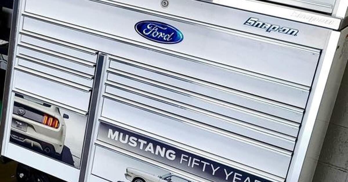 50th anniversary ford mustang snap on tool box! for $6300 in Live Oak ...