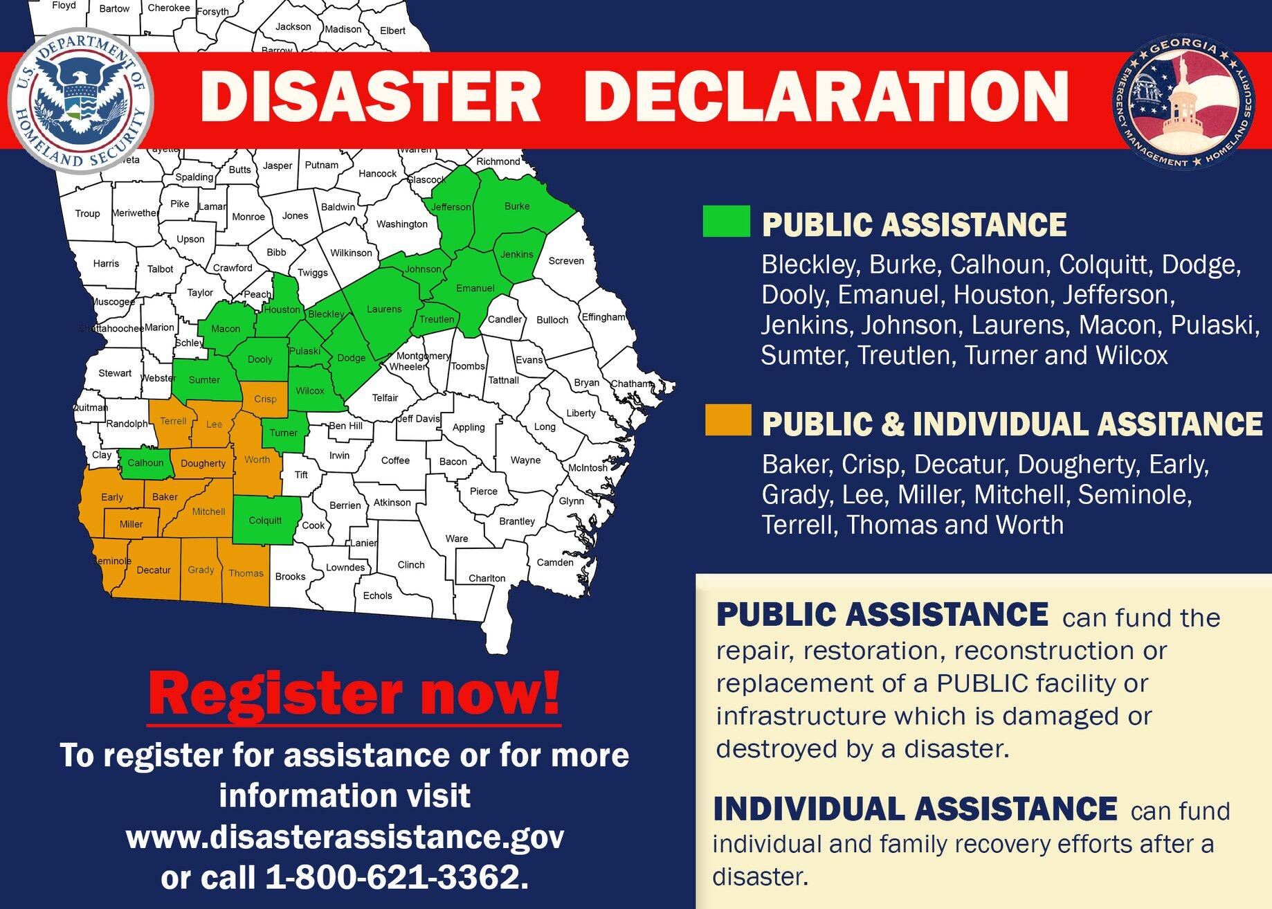 Individuals in 13 counties impacted by Hurricane Michael eligible for ...