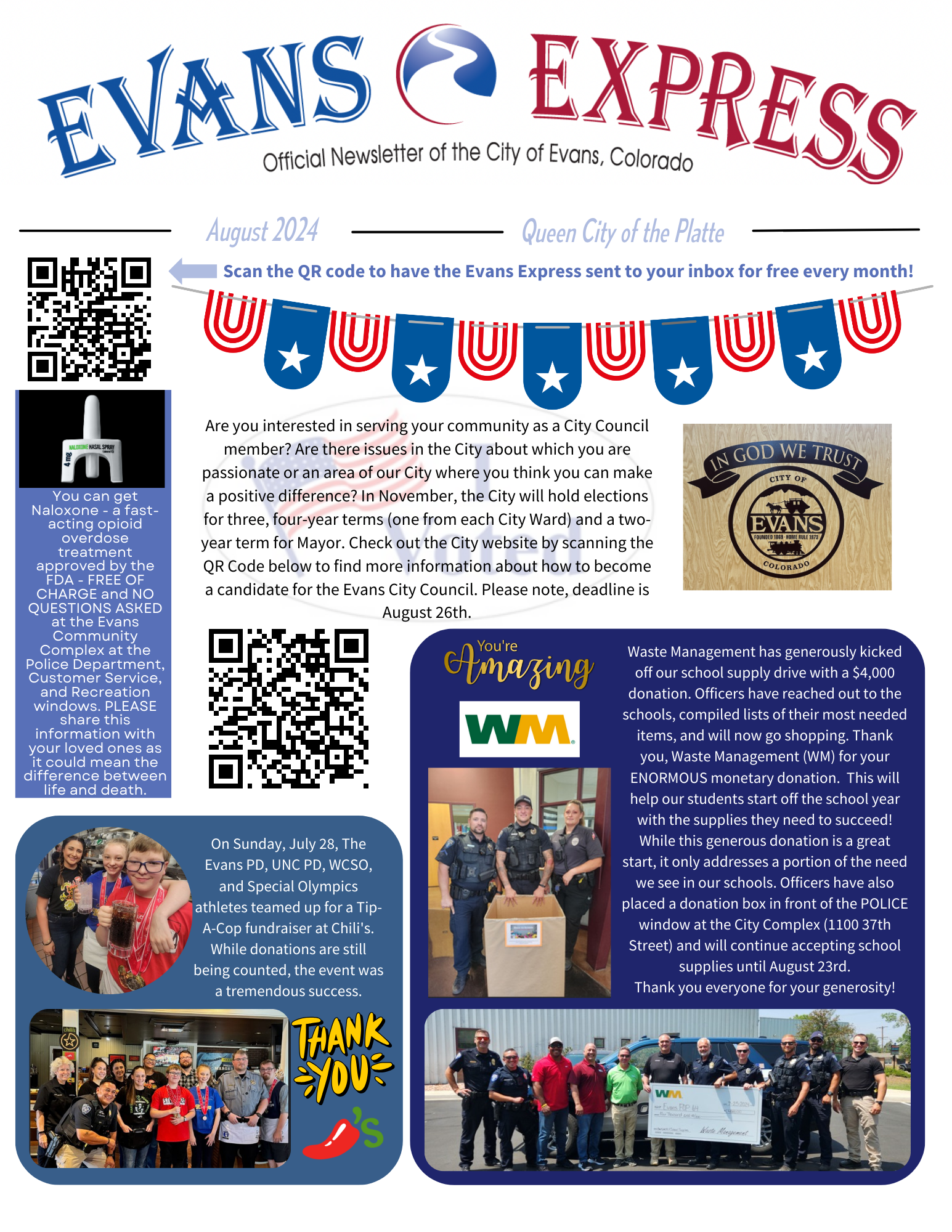 The 2024 August Evans Express is out! (The City of Evans) — Nextdoor ...