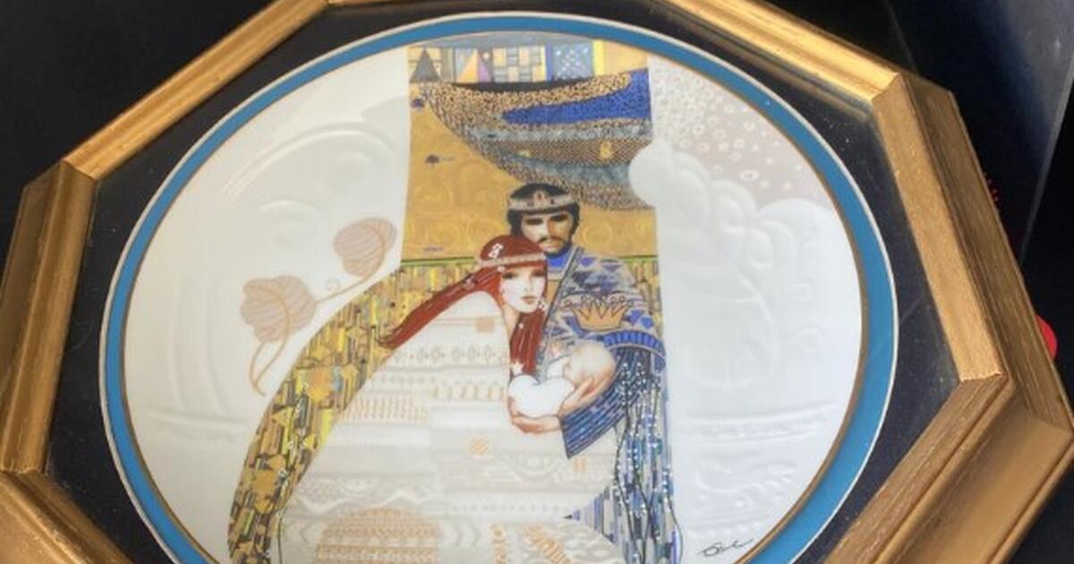 Beautifully Framed Collector Plate - numbered and dated for $40 in Simi ...