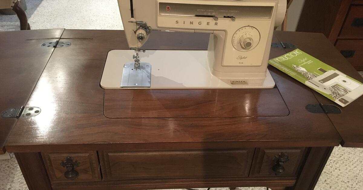 Singer sewing machine with cabinet for $30 in Menomonee Falls, WI | For ...