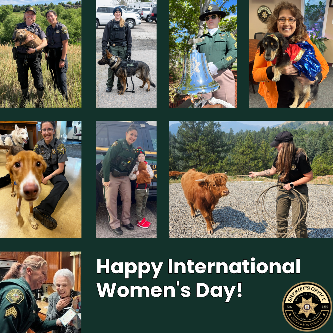 Today, we celebrate the incredible women of the JCSO and all the ...