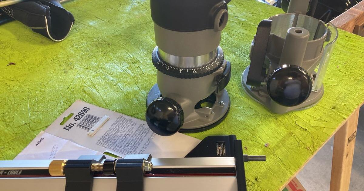 Porter Cable Router Set 694VK for $90 in Green Valley, AZ | For Sale ...