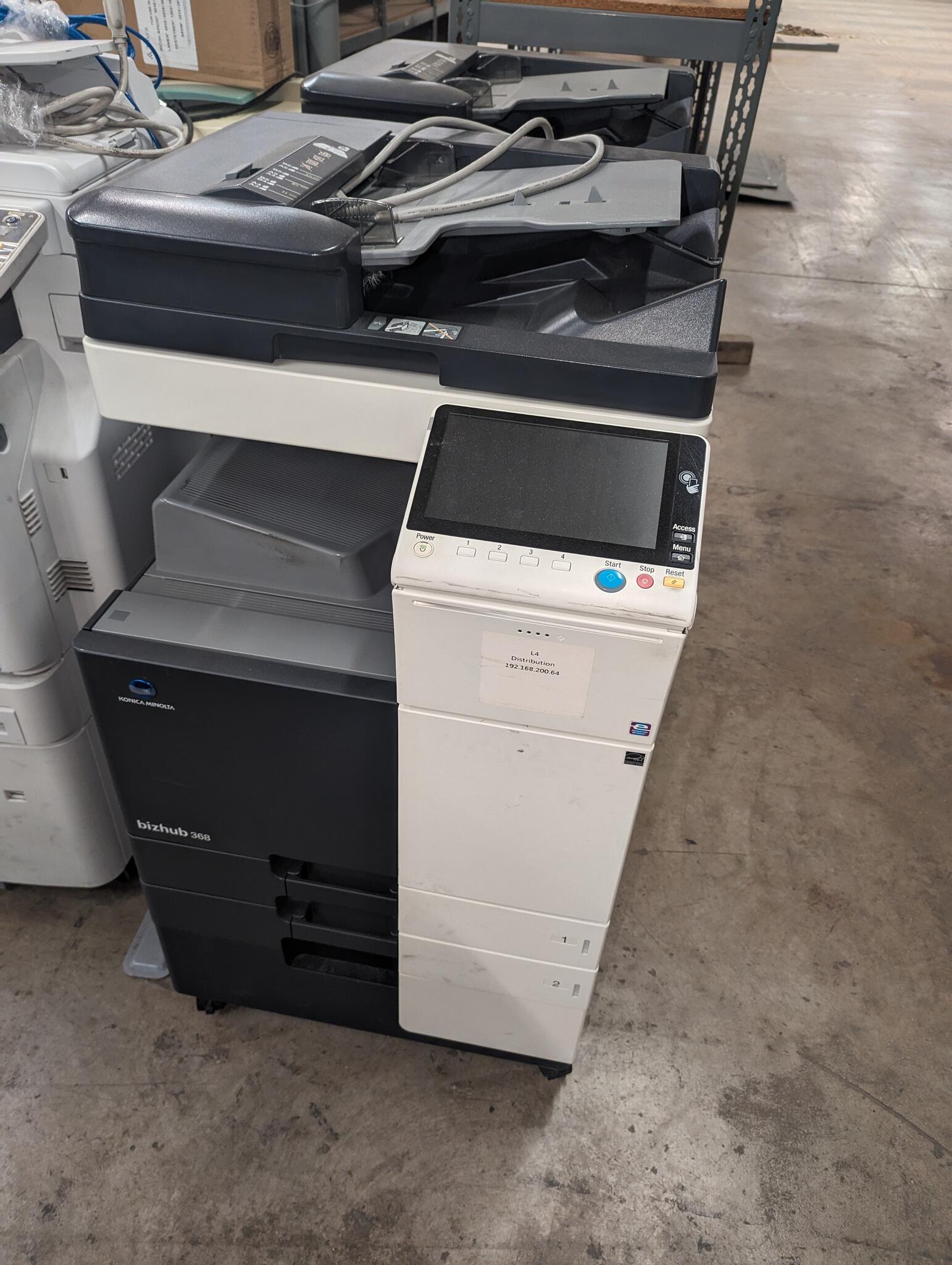 Konica Minolta Bizhub 368 - Copier/Printer for $240 in Arlington, TX ...
