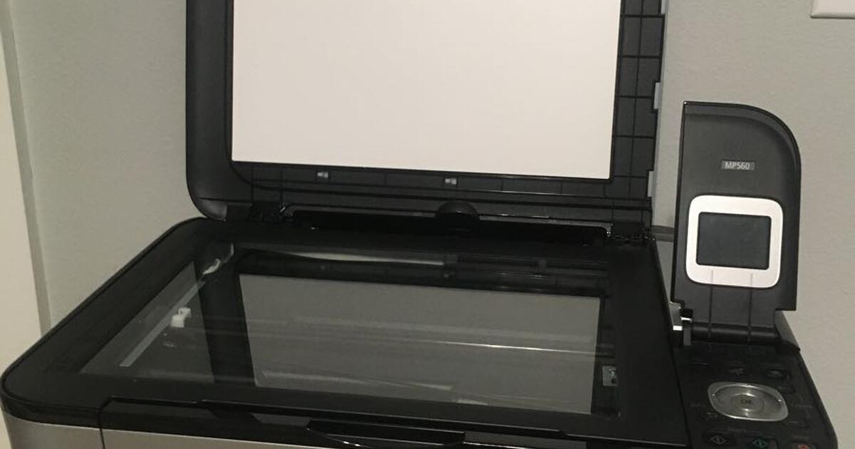 Canon PIXMA MP560 printer, scanner, copier with cords and ink for $45 ...