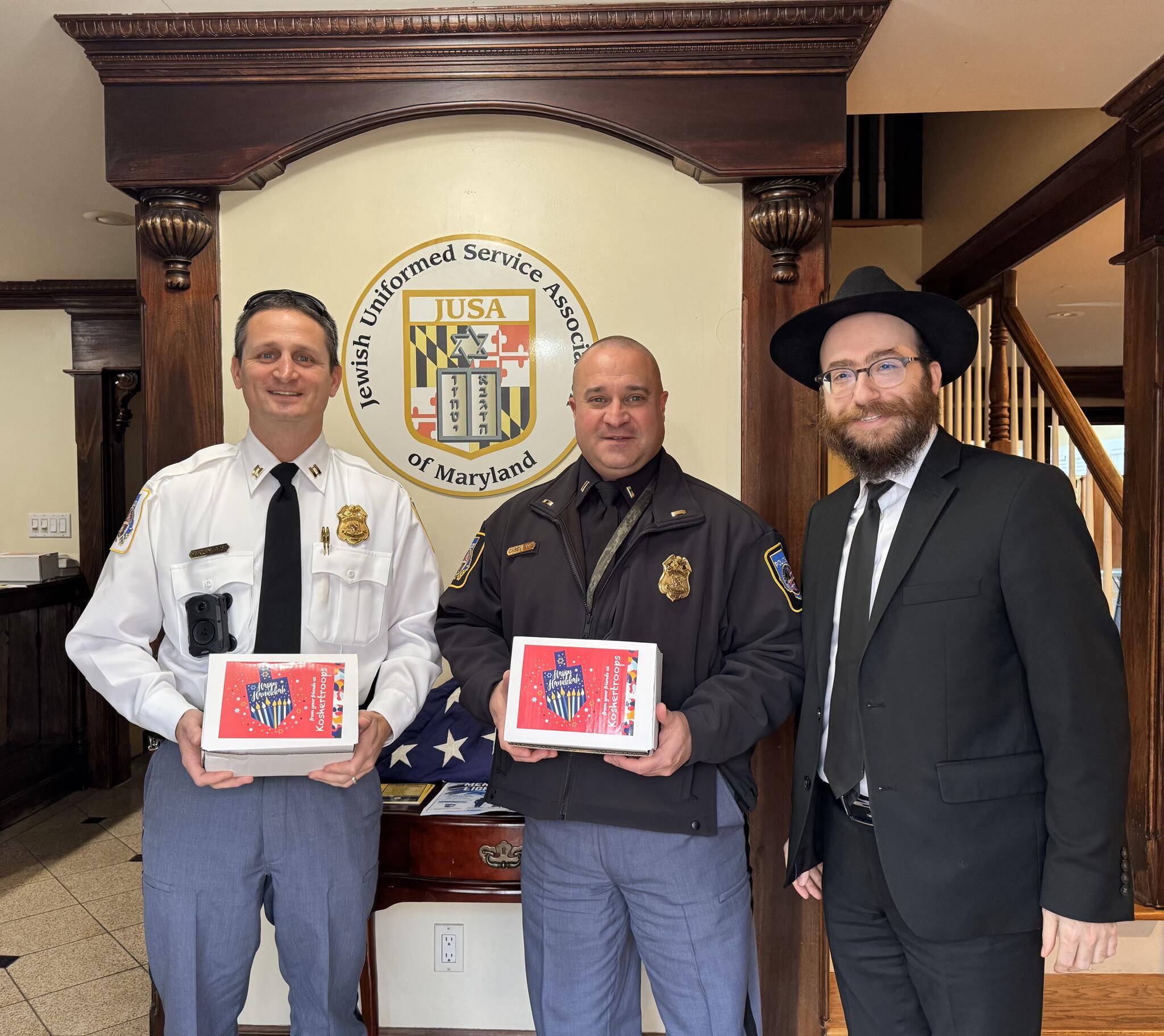 Lieutenant Casey and I had a really nice visit with Rabbi Tenenbaum at ...