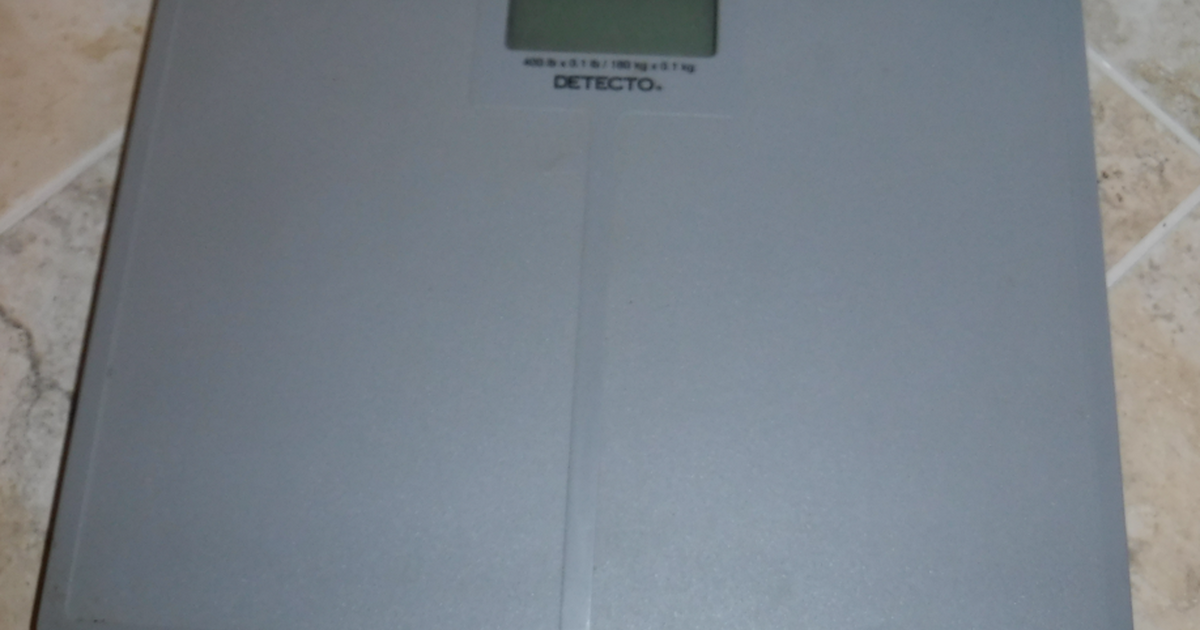 Talking Bath Scale - Step on Scale- It gives You Your Weight for $10 in ...
