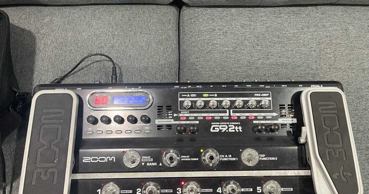 Zoom G9.2tt Guitar Effects Processor for $100 in Powell, OH | For Sale ...