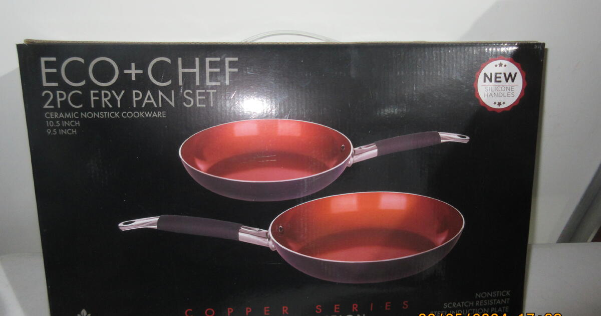 Eco Chef 2 PC Fry Pan Set Copper Series for $25 in Mequon, WI | For ...