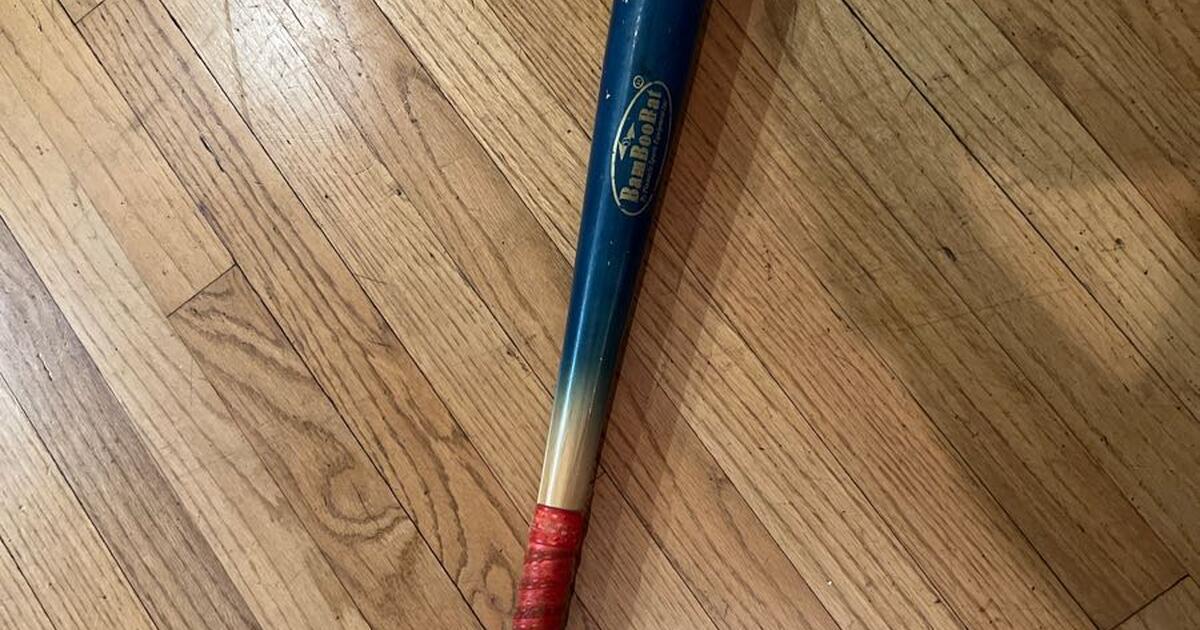Bamboo baseball bat. 30 inches. Lightweight. for Free in Naperville, IL ...