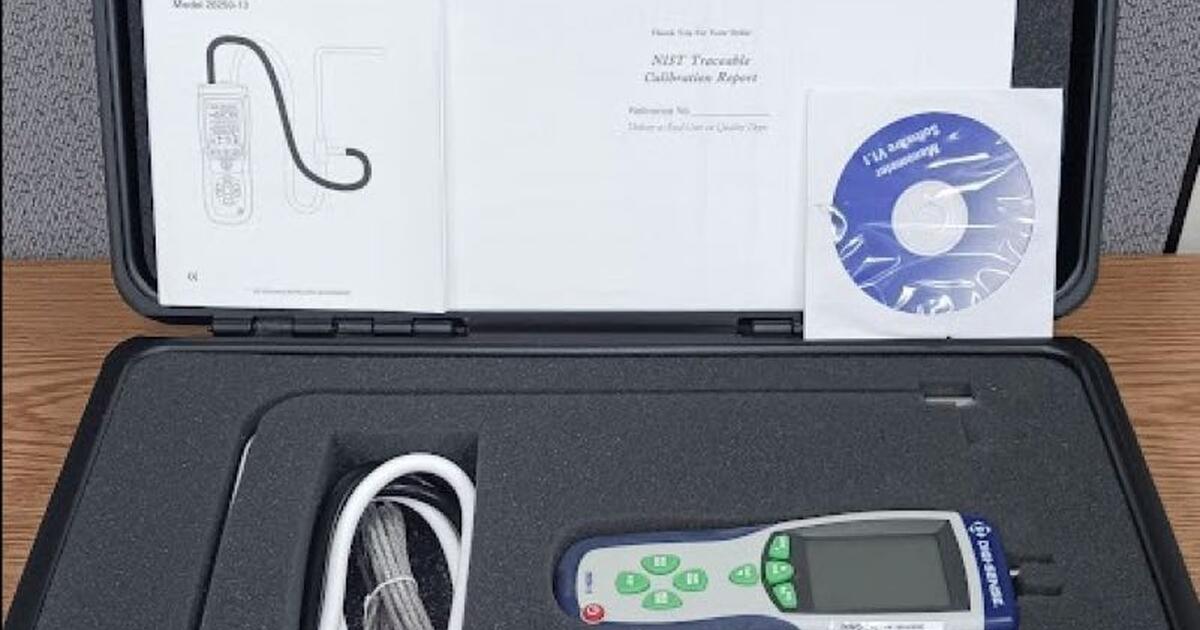 Digi-Sense Pressure and Flow Meter for $100 in Morrisville, NC | For ...