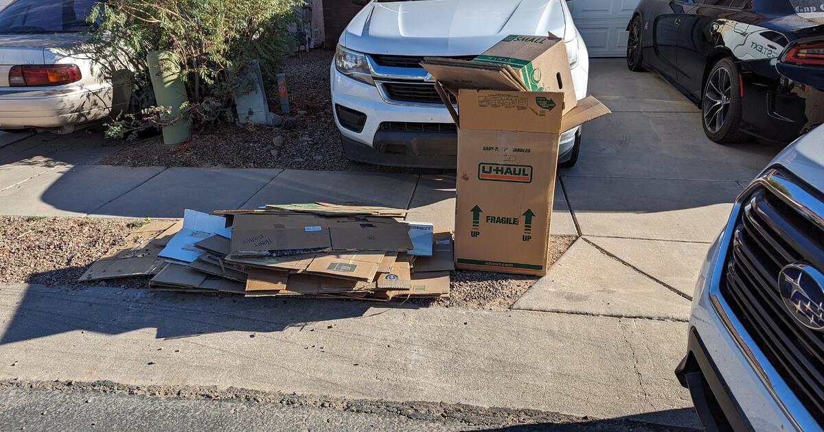 Free Moving Boxes in Tucson, AZ | For Sale & Free — Nextdoor