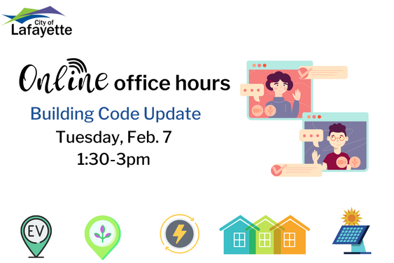Building Code update project virtual meeting Feb. 7 (City of Lafayette ...