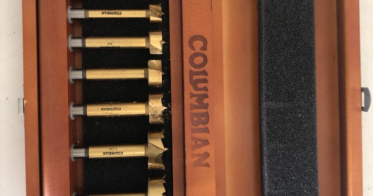 Columbian Forstner Bit Set Gold for $25 in Bluffton, SC | For Sale ...