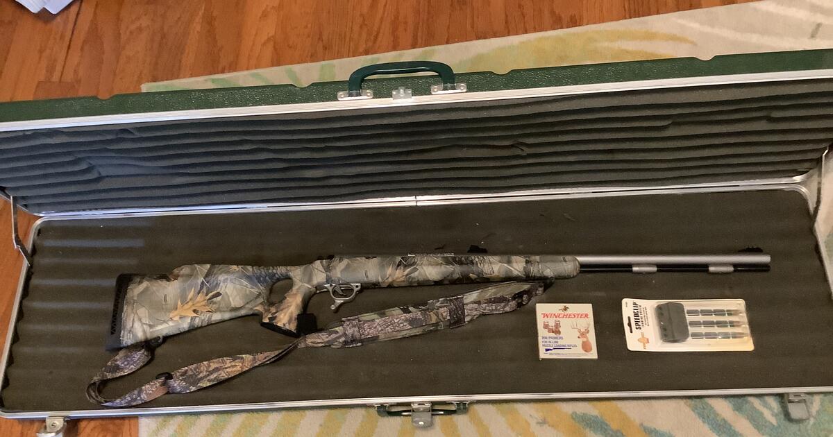 Camo muzzleloader with Case for $350 in Ocala, FL | For Sale & Free ...